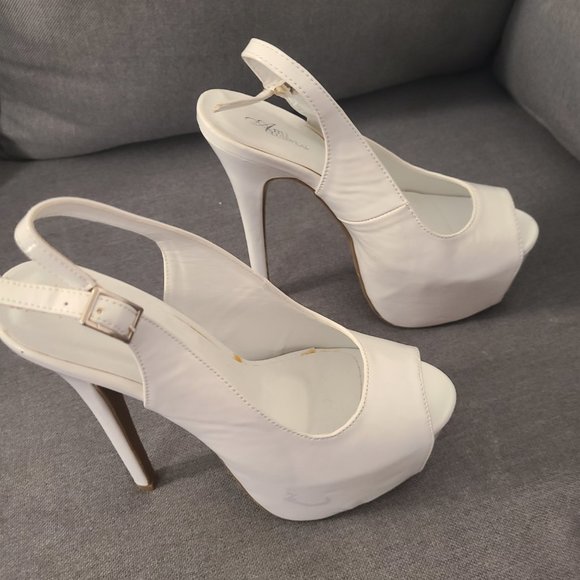 Ami clubwear | Shoes | Ami Clubwear Slingback Platform Heels | Poshmark